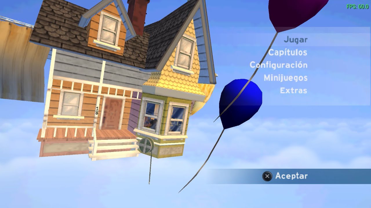 Disney Pixar's UP (Español) de Playstation Portable (PSP) con emulador ...