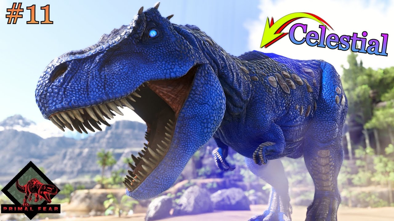 THIS CELESTIAL REX IS CRAZY😱🥵 in ARK Primal Fear | Episode 11 - YouTube