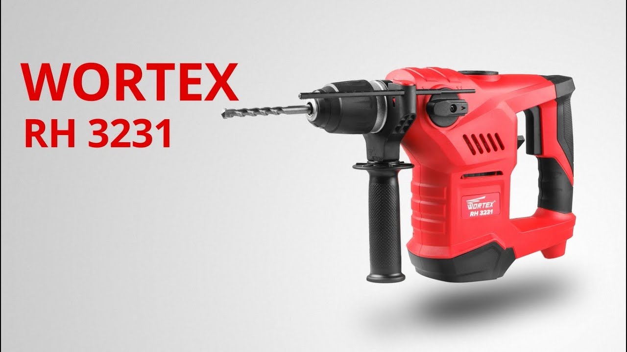 WORTEX RH 3231 Перфоратор в чемодане - YouTube