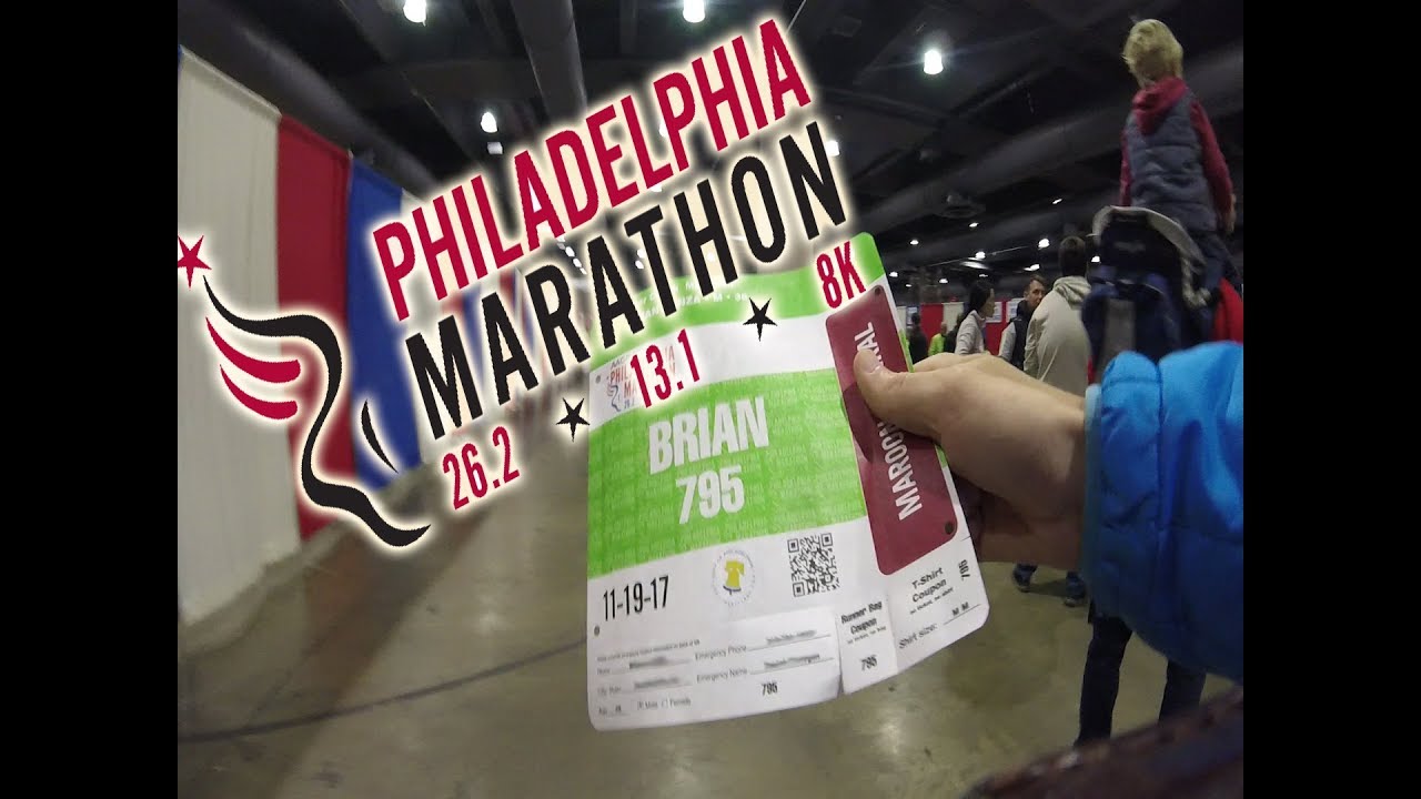 Philadelphia Marathon 2017 Packet Pickup Vlog - YouTube
