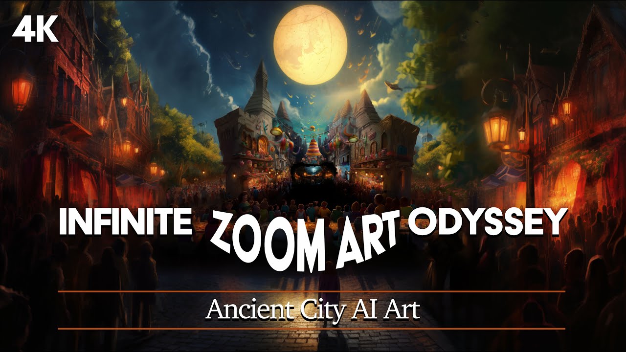Ancient City Unveiled: A Journey Through AI Art and Infinite Zoom 4K AI ...