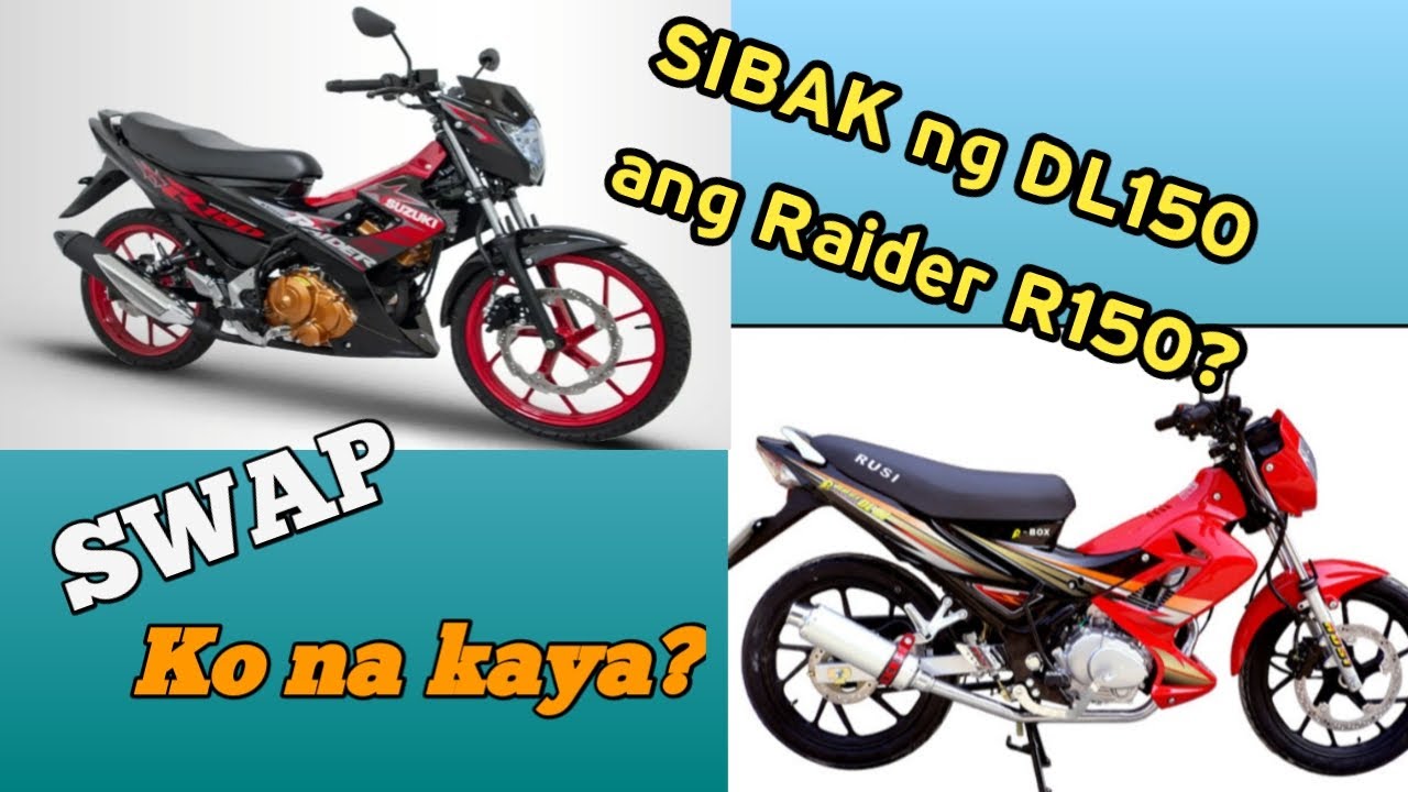 RUSI DL150 MAS MALAKAS PA SA RAIDER R150 | RAIDER R150 CARB 2022 - YouTube
