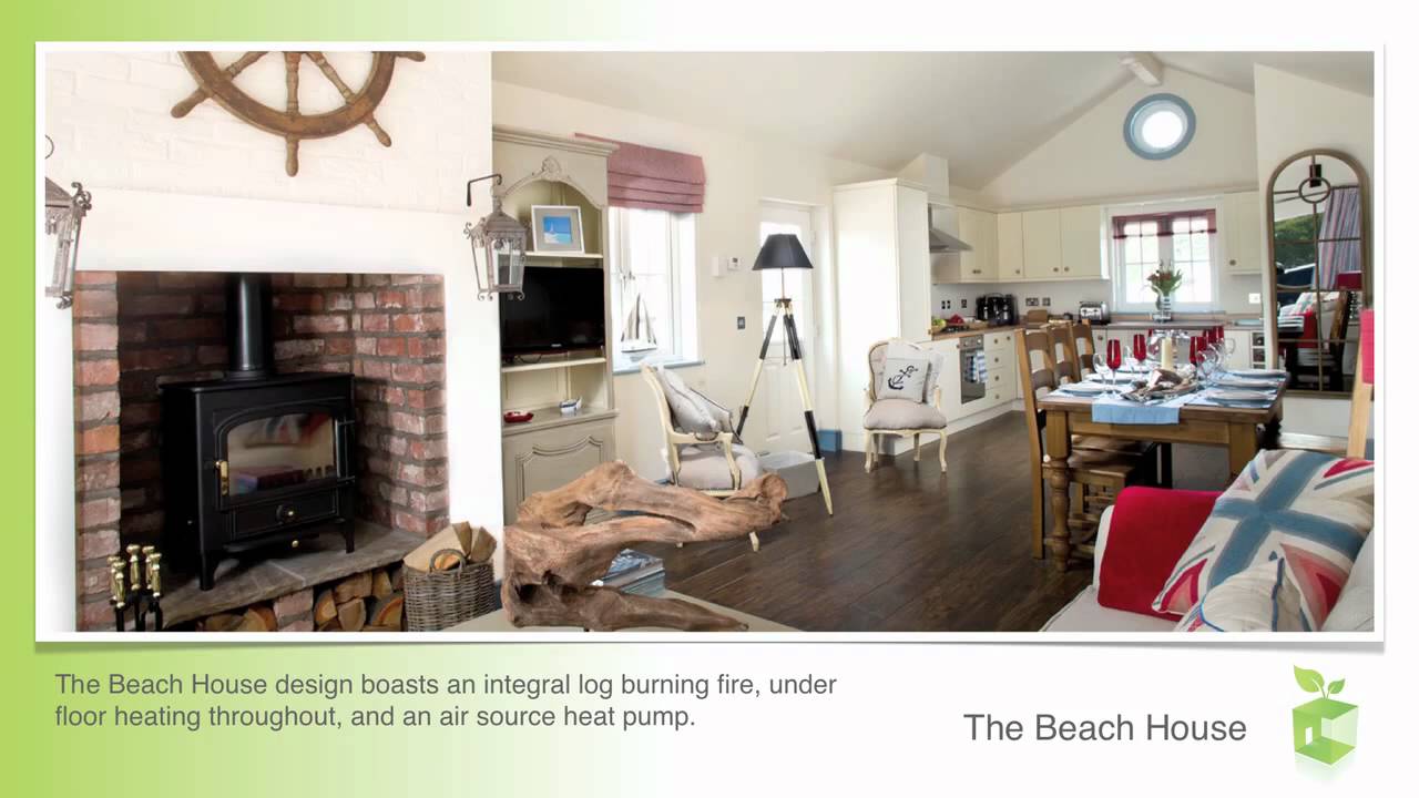 The Bay Filey, New England Style Beach Houses - YouTube