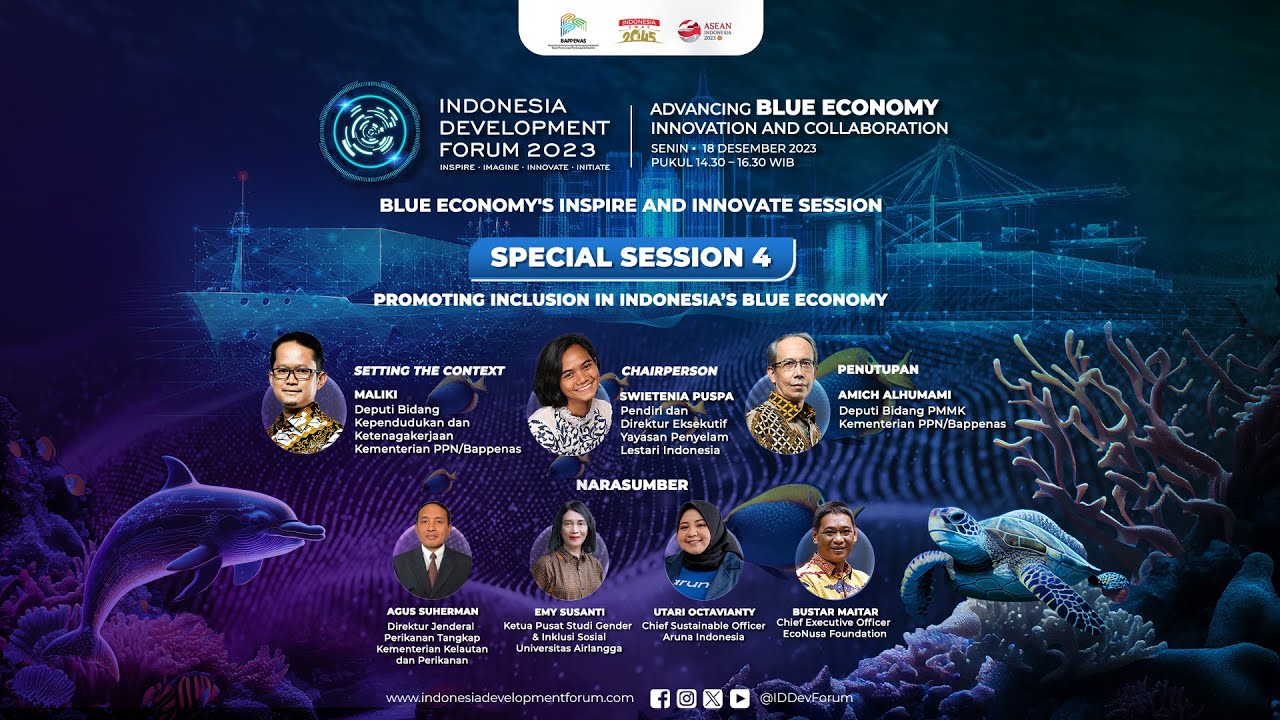 Indonesia Development Forum 2023: Special Session 4 Promoting Inclusion ...
