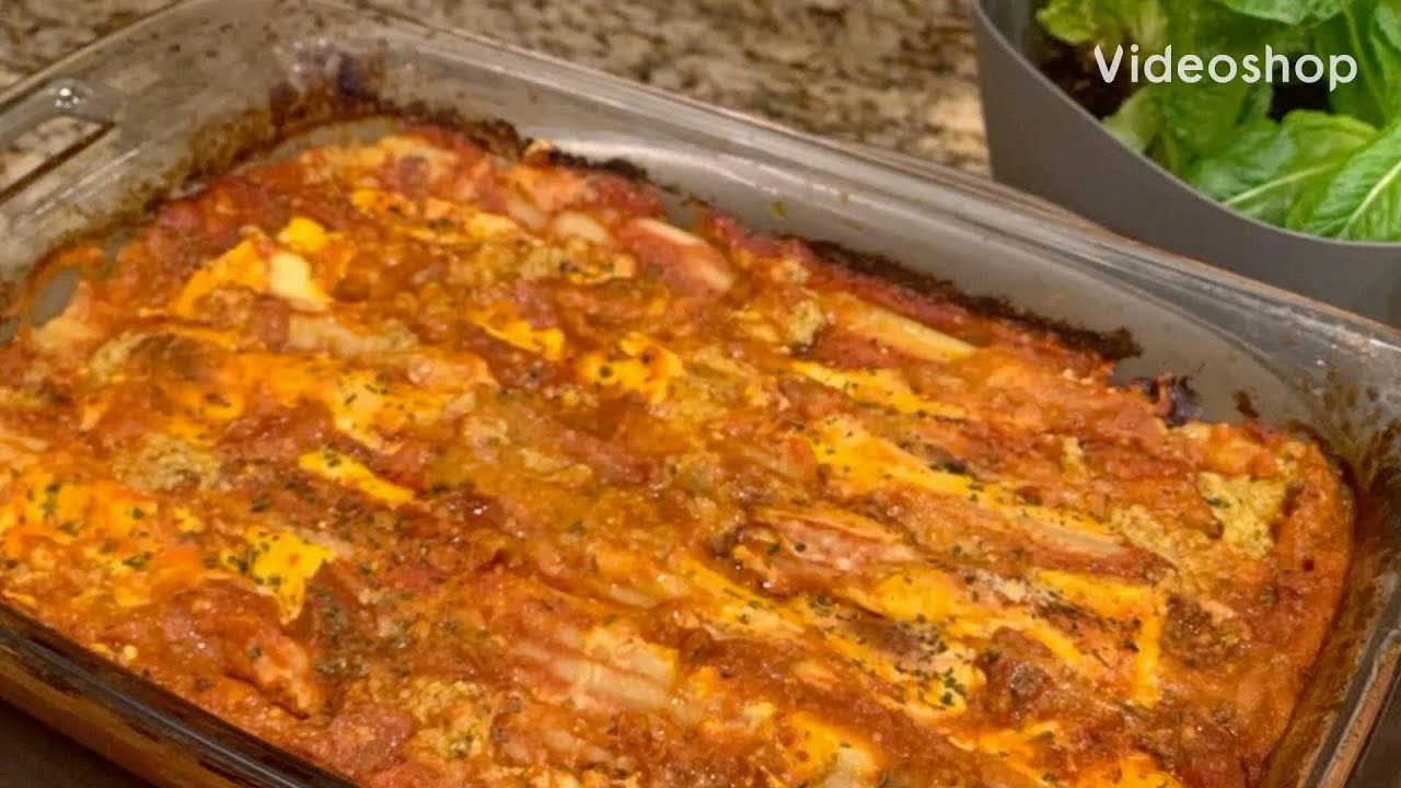 Beef And Cheese Manicotti| Italian Pasta Recipe| It’s Amna - YouTube