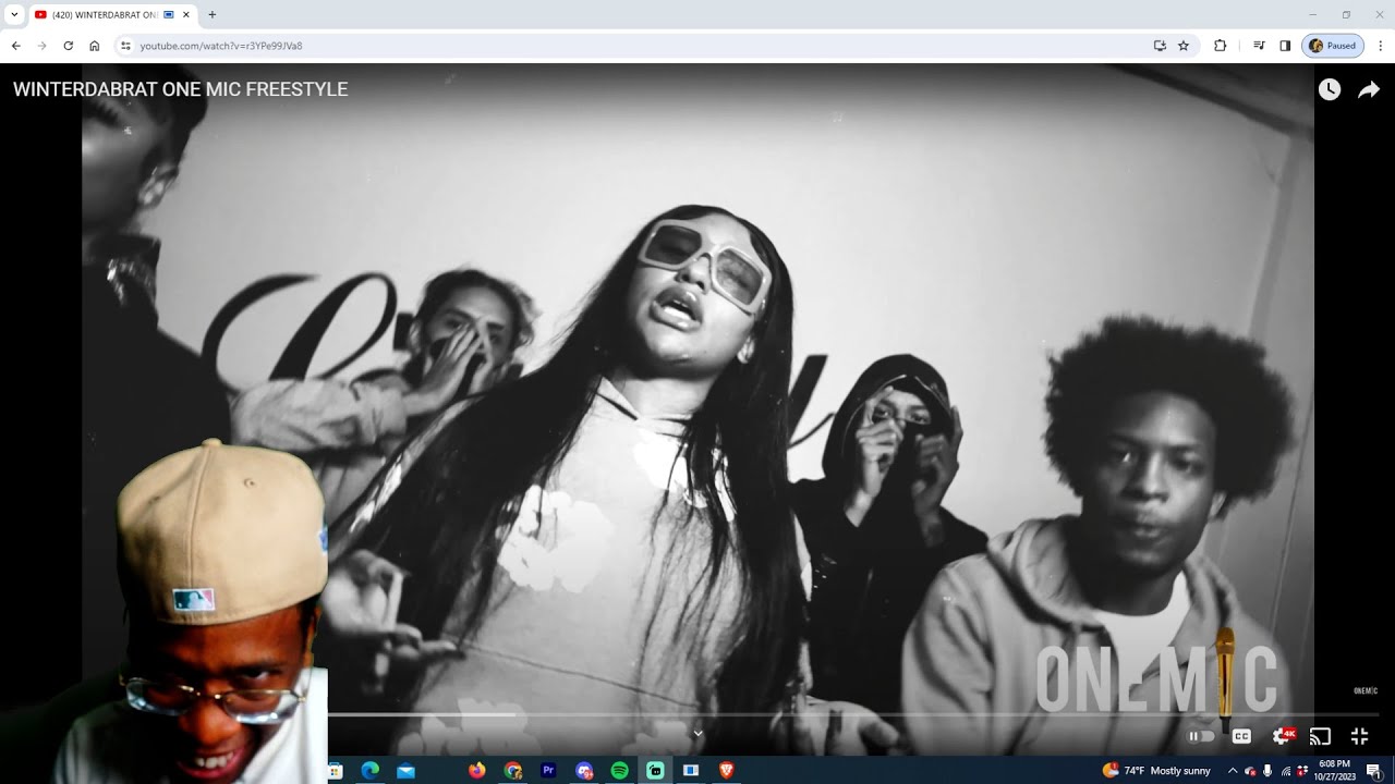 Winter Finally Dissed Tiny B ! WINTERDABRAT ONE MIC FREESTYLE Reaction ...