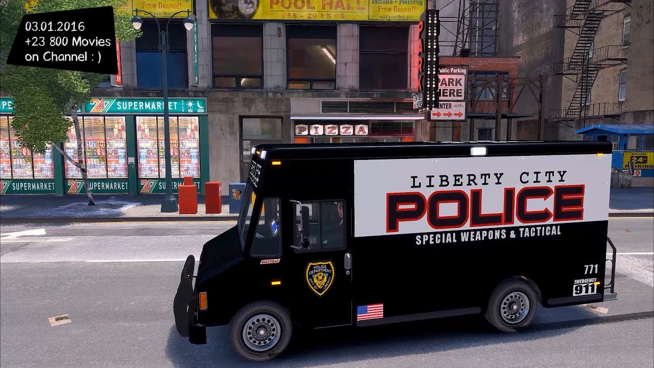 Boxville Police - GTA IV MOD ENB | 2.7K / 1440p ! _REVIEW - YouTube