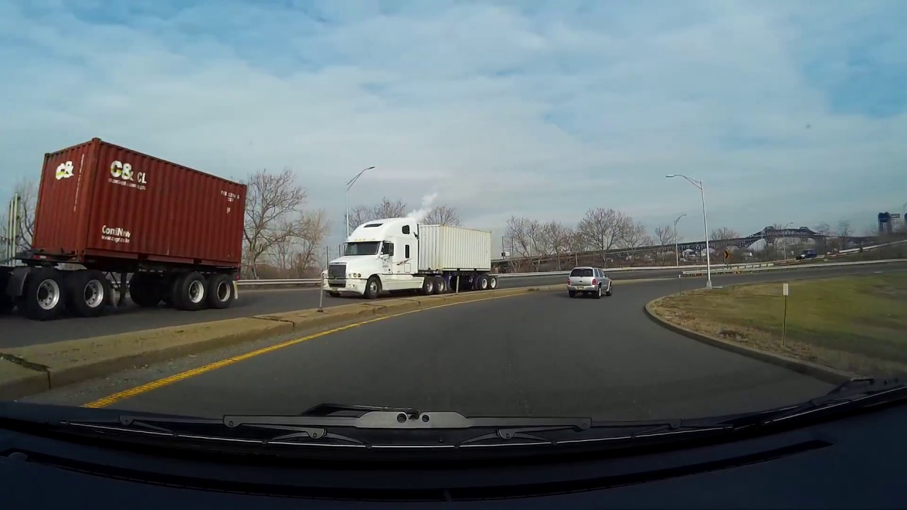 New Jersey Turnpike-- Exit 15E to Exit 9-- southbound (car lanes) - YouTube