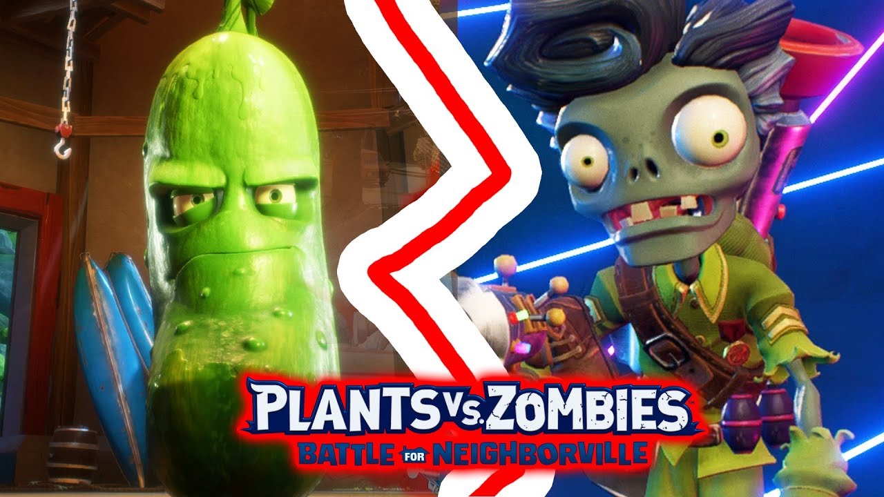 Plants vs Zombies Battle For Neighborville Pickle Brian! - YouTube