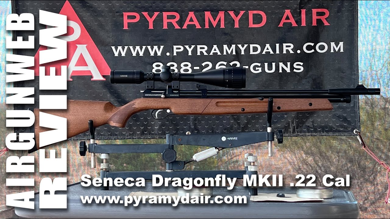 AIRGUN REVIEW - Seneca Dragonfly MKII - .22 Cal, Multi-Shot, Pump ...