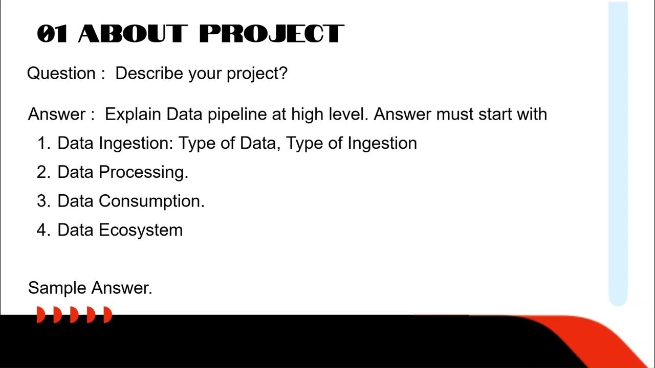 Question 01: Describe your Data Engineering project? - YouTube
