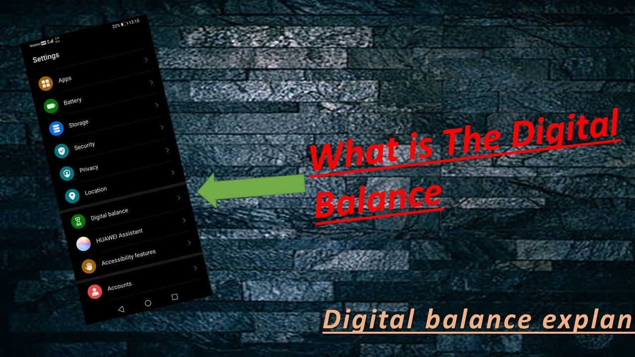 How to Enable Digital Balance | only huawei phones - YouTube