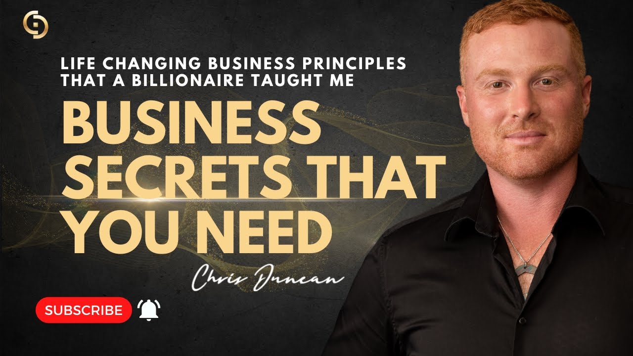 Life Changing Business Principles (Think Like An Entrepreneur PT 3 ...