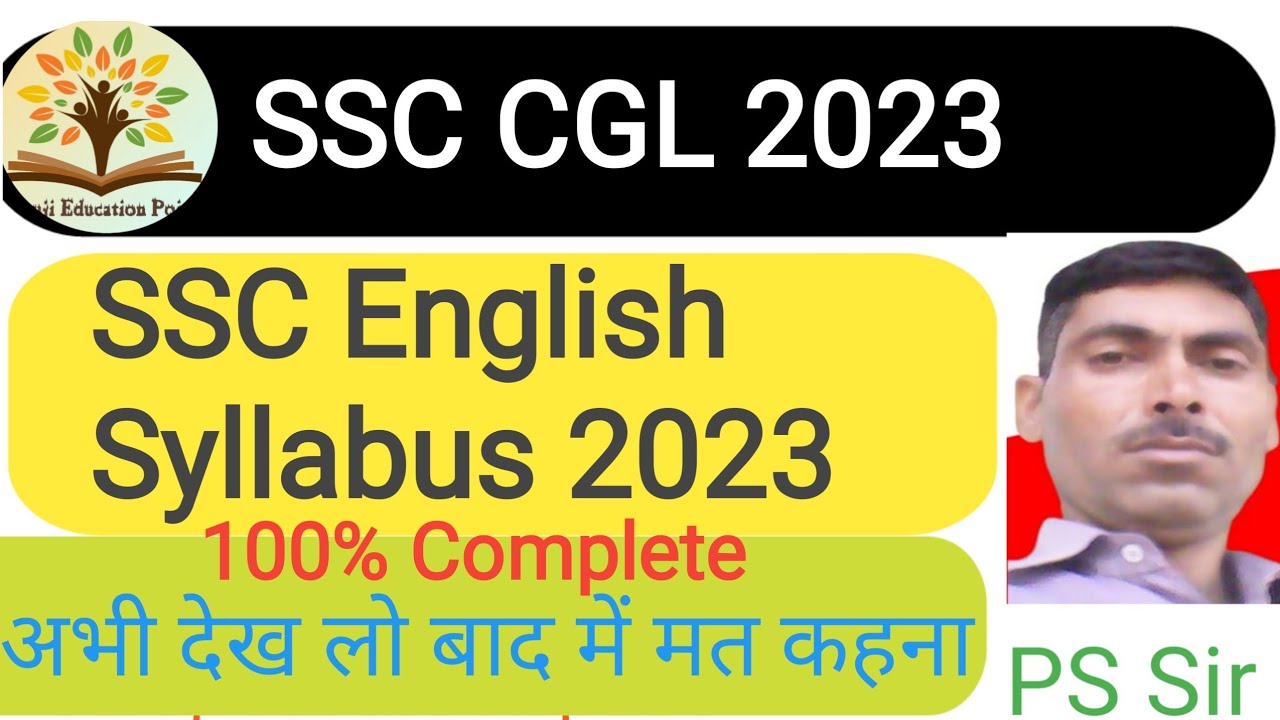 SSC CGL Syllabus 2023 in hindi topic wise | ssc cgl syllabus 2023 | ssc ...