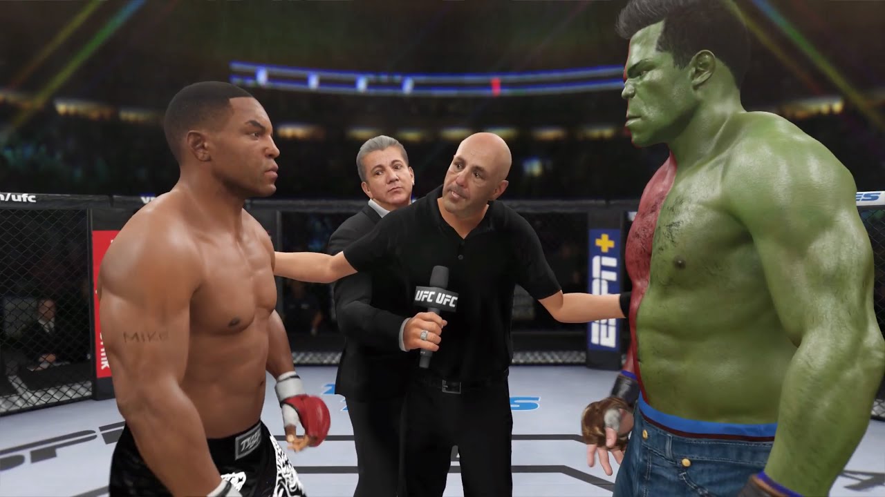 Mike Tyson vs. Compound Hulk - EA Sports UFC 4 - Boxing Club 🥊 - YouTube