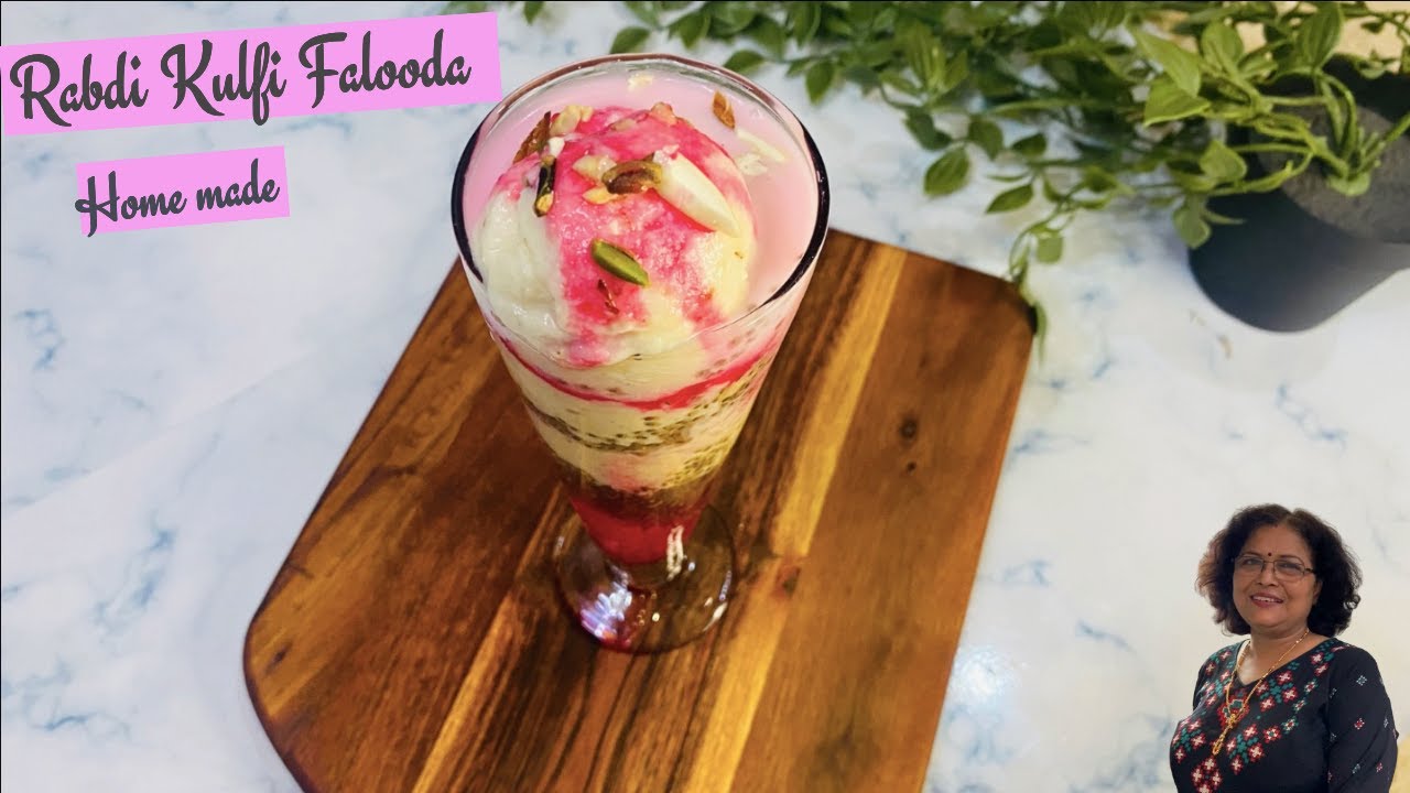 The secret to making the perfect Rabdi Kulfi falooda at home - YouTube