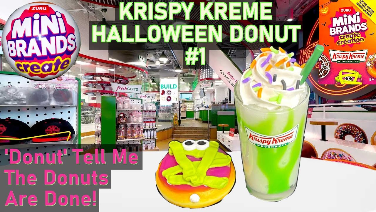 The Shelves Have Eyes - Zuru Mini Brands Create Halloween 2025 Krispy ...