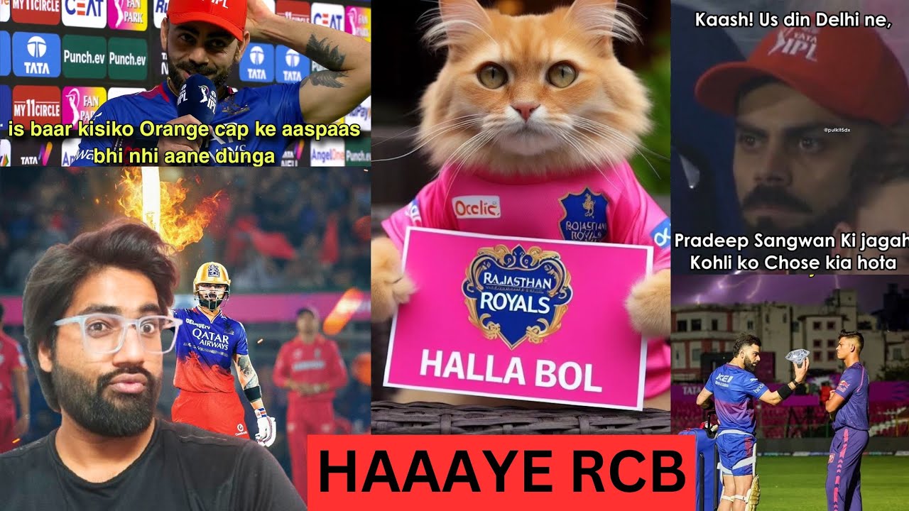 HAAYE YEH RCB 😬 || BUTTLER NE HALLA KAR DIYA🔥 || RCB VS RR MATCH REVIEW ...