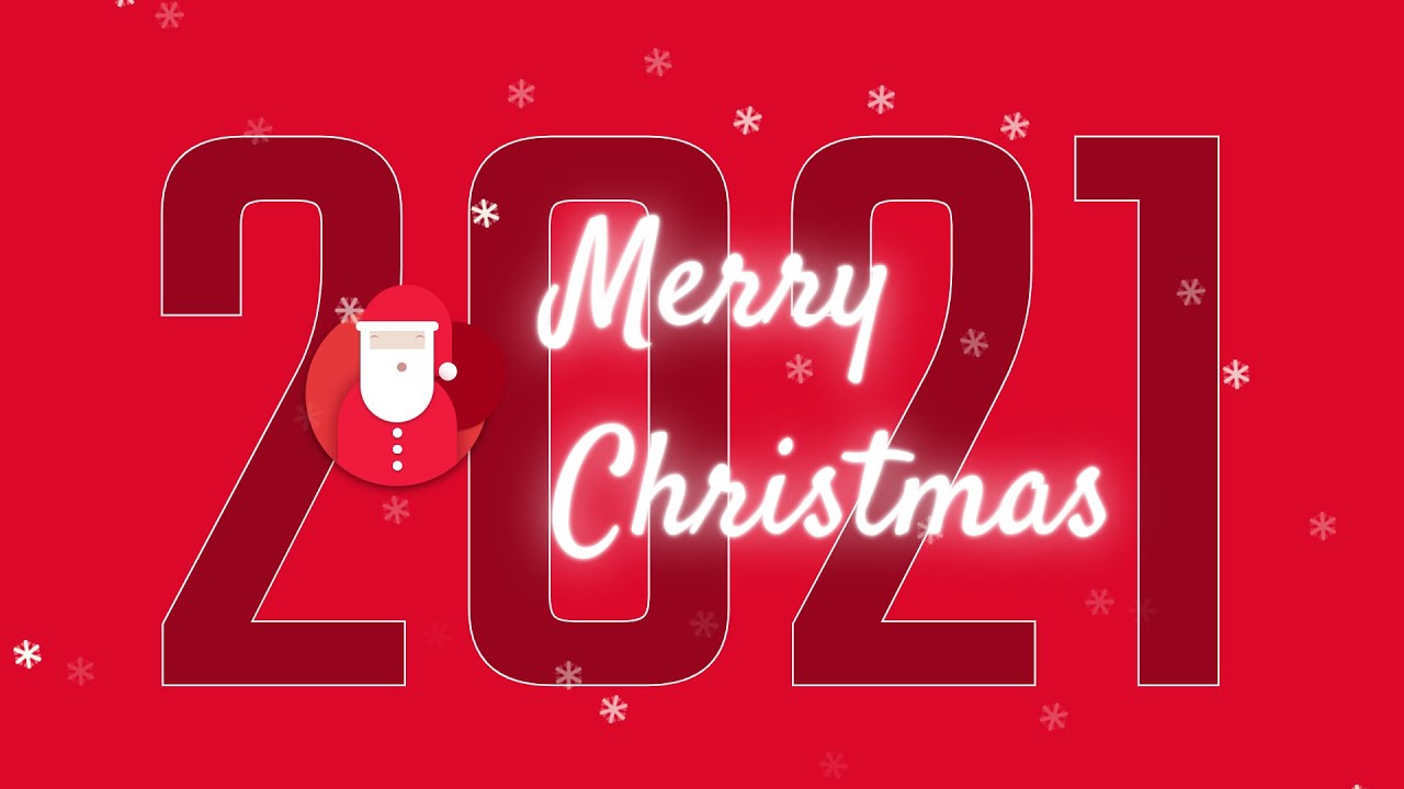 Merry Christmas 2021 With HTML CSS & JavaScript - YouTube