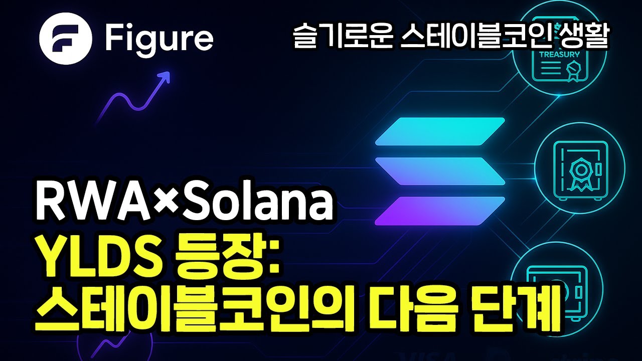 Figure의 YLDS, 솔라나 진출 의미는? | RWA×스테이블코인의 다음 단계 - YouTube