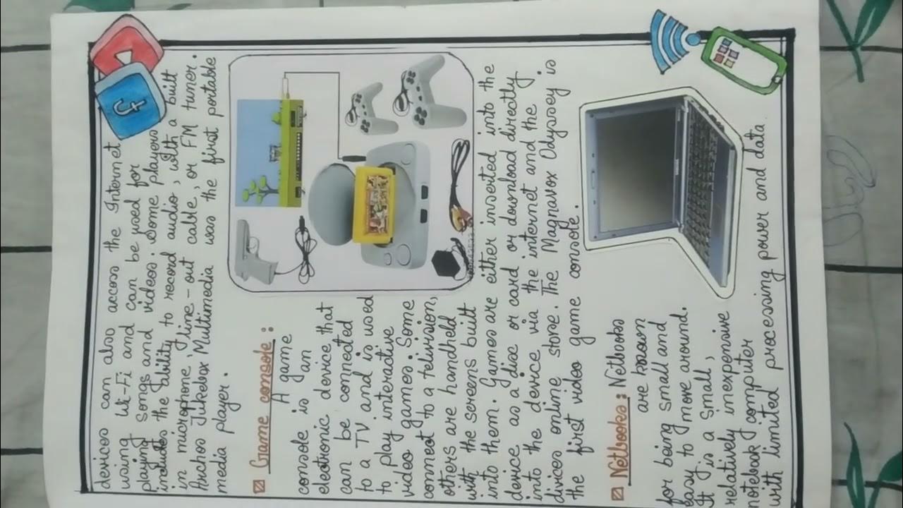 Computer Project (class 6) by Addrija - YouTube