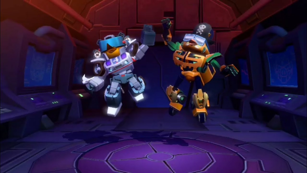 War pass season 26 | Neon Bumblebee and Neon Soundblaster | Angry bird ...