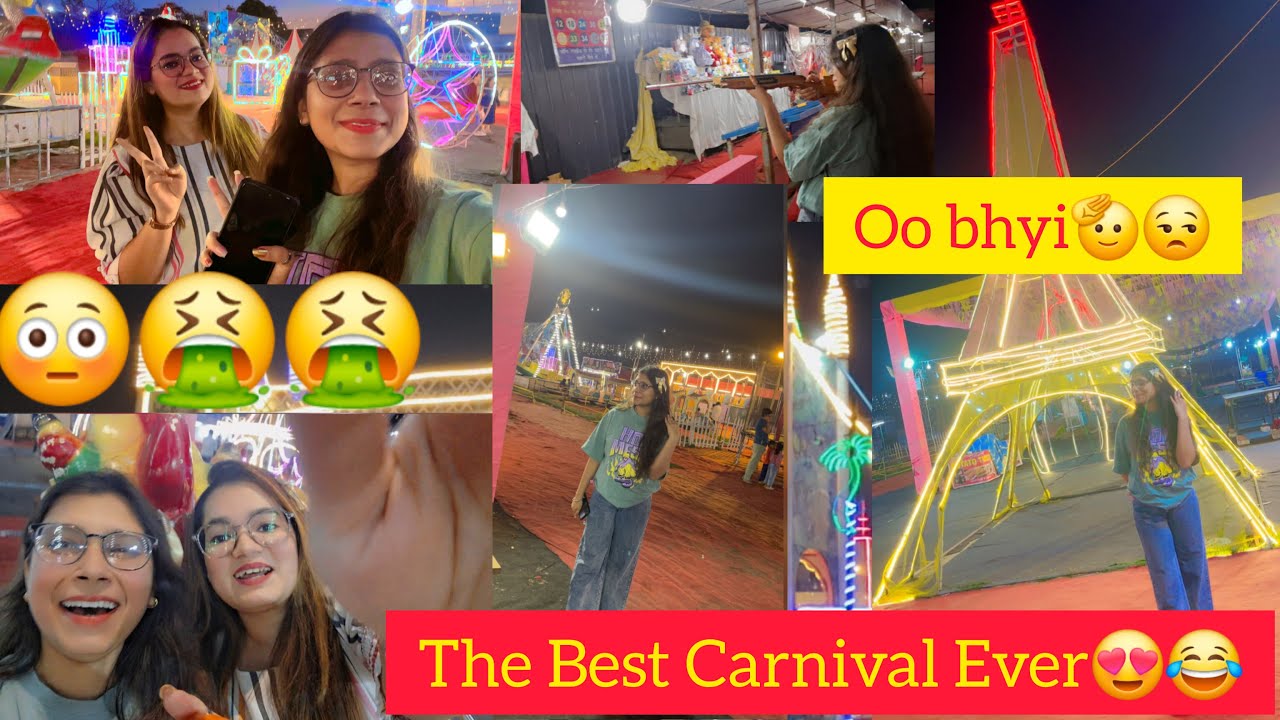 Riding The Most INSANE Fair Rides at Carnival fair ️🤣 - YouTube