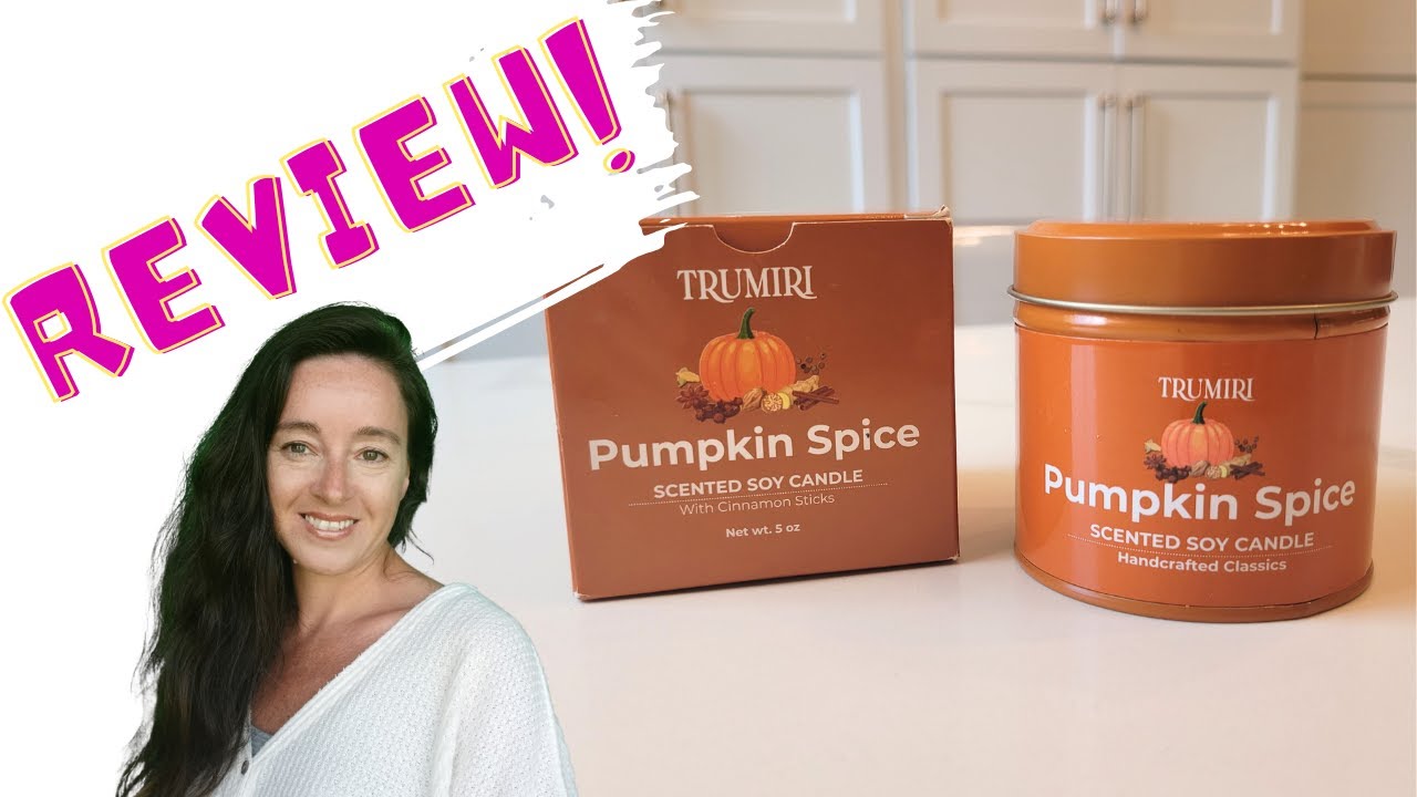 The Perfect Fall Candle? Pumpkin Spice Cinnamon Candle Review - YouTube