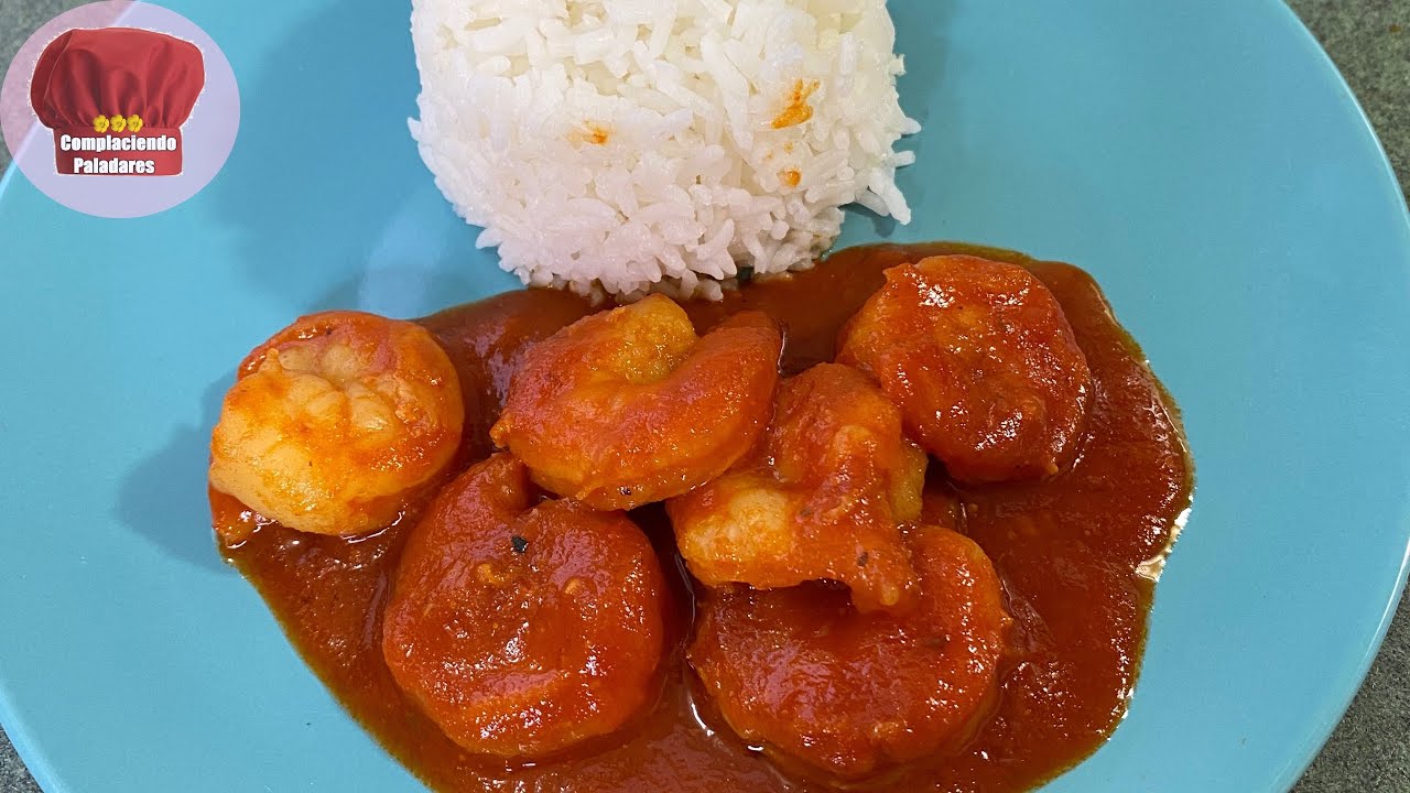Camarones en Salsa Guajillo | Shrimp in guajillo sauce - YouTube