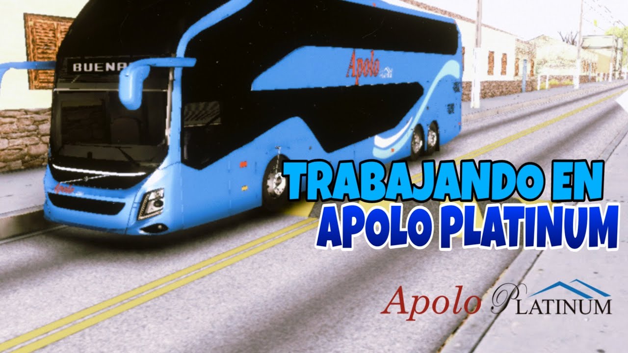 TRABAJANDO PARA APOLO PLATINUM | Proton Bus Simulator | VOLVO 9800 DD#4 ...