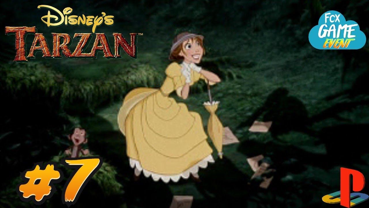 Walkthrough Disney's Tarzan - Part 7 (PS1) - YouTube