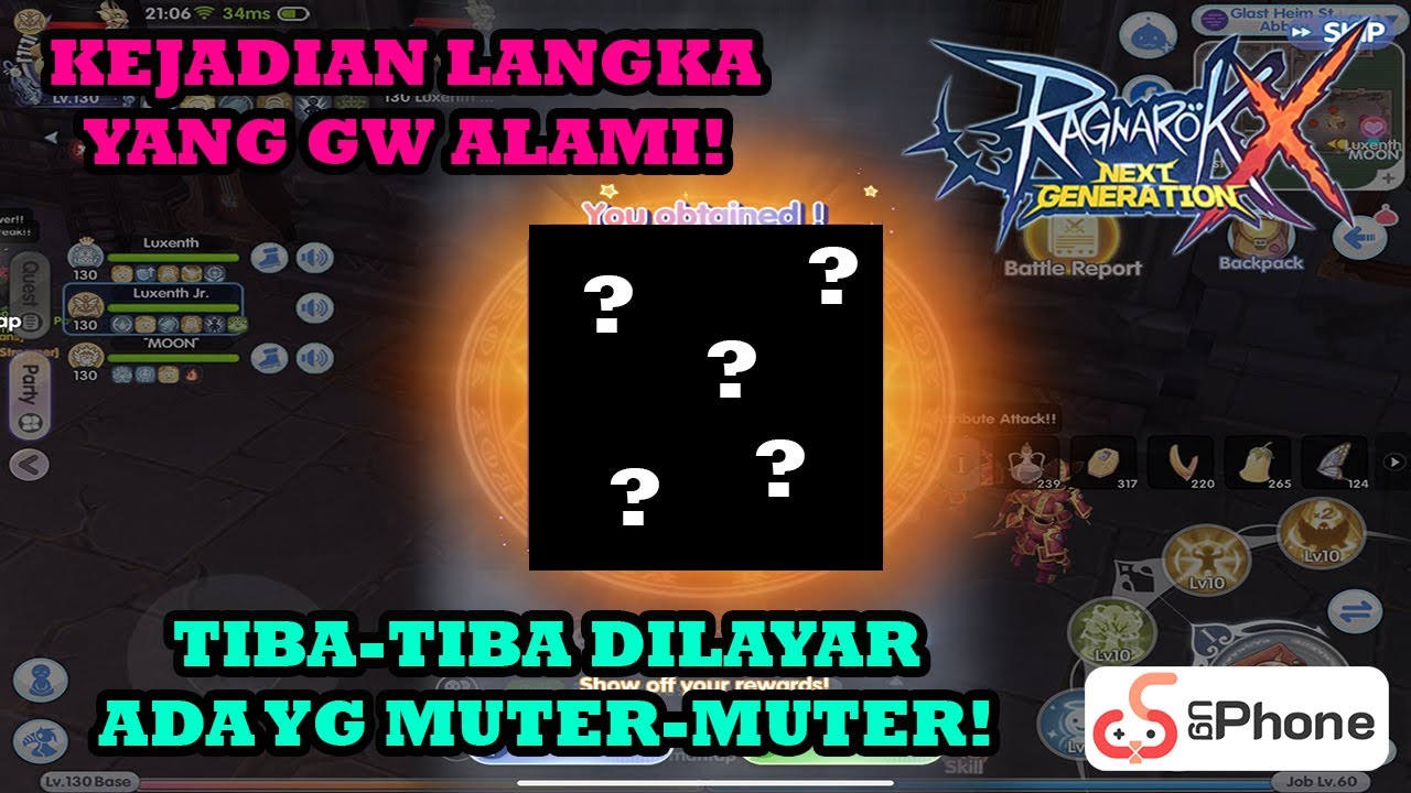 SETELAH SEKIAN LAMA GAK NGERASAIN RARE DROP DAN AKHIRNYA... - RAGNAROK X (ROX) [INDONESIA] - YouTube