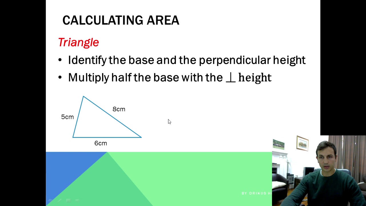 Area of Shapes Grade 8 - YouTube