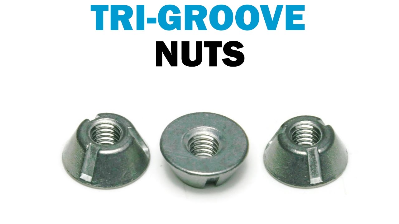 Installing & Removing Tri-Groove Tamper Proof Security Nuts | Fasteners ...