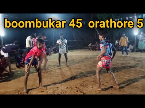 kabaadi boombukar vs orathore match 3 full heighlights | kakalani ...