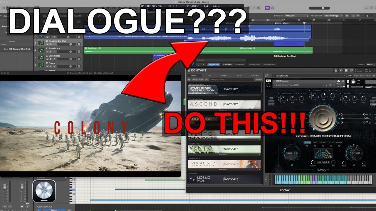 How to Score Dialogue (Film Scoring Tutorial) - YouTube