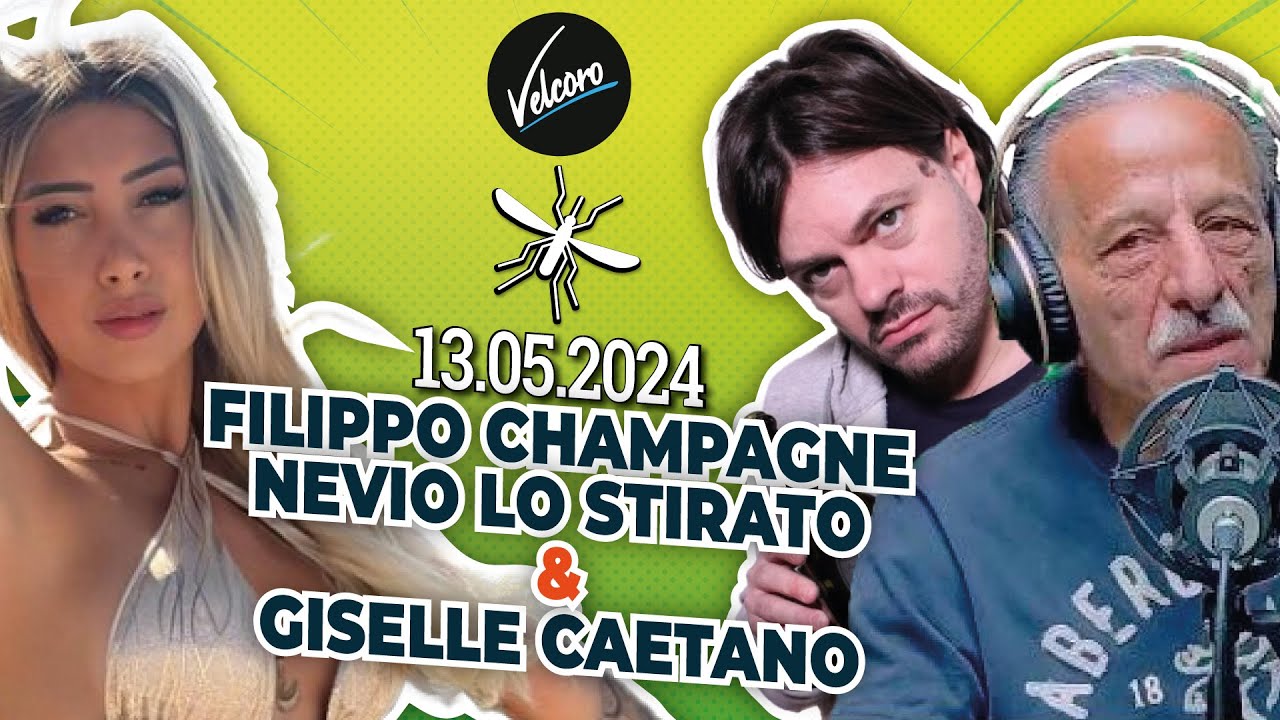 Filippo Champagne, Nevio lo stirato e Giselle Caetano - La Zanzara del ...