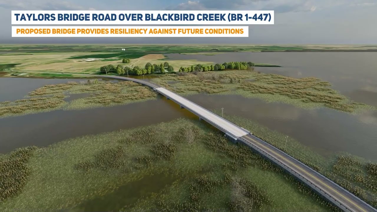 This Delaware bridge and road raising plan receives $15 million grant