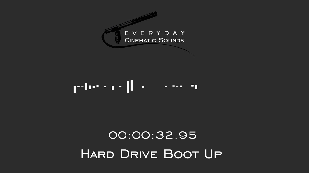 Hard Drive Boot Up | HQ Sound Effects - YouTube