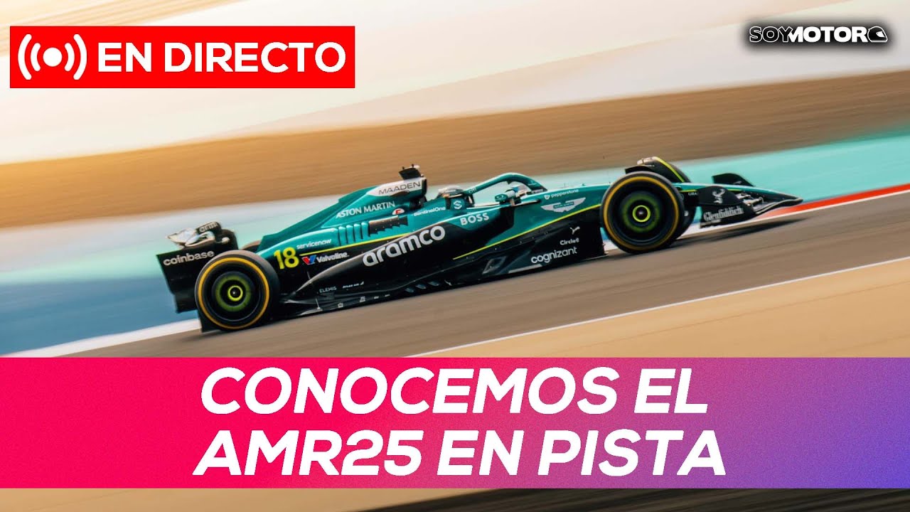 F1 DIRECTO: El AMR25 REAL ya rueda en Baréin y Mercedes presenta el W16 ...
