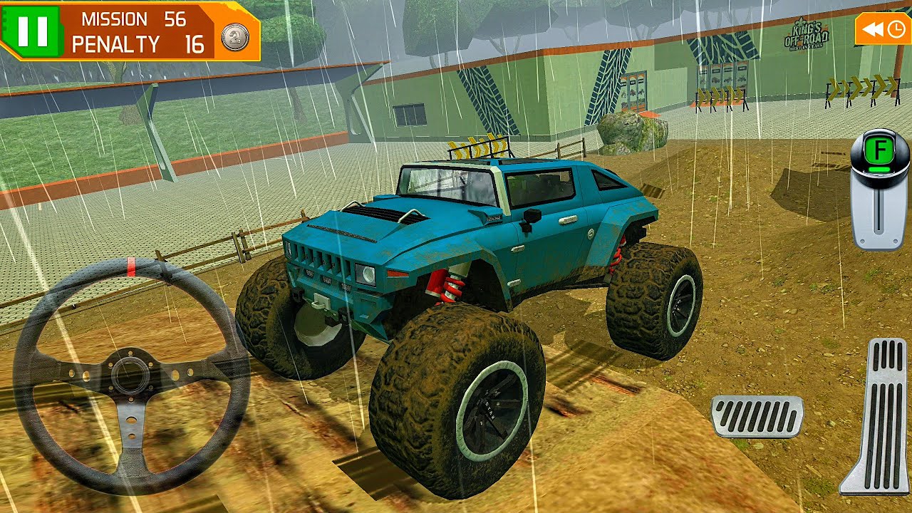 Real Monster Truck Driving 3D - 4×4 Dirt Offroad Parking Simulator #7 ...