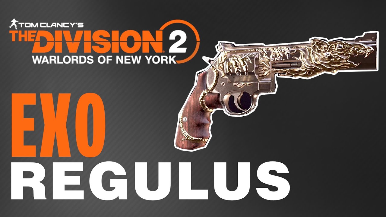 The Division 2 Regulus EXO - exotische Waffe Regulus - Exo Pistole The ...