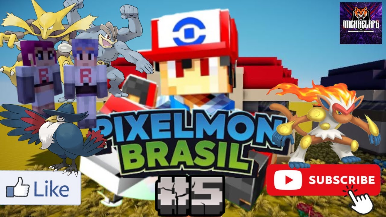 Minecraft: Pixelmon Brasil #5 - YouTube