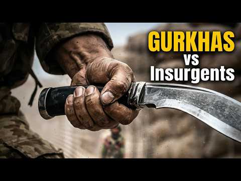 GURKHAS vs insurgents Afghanistan patrol