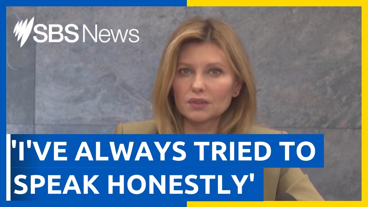 Ukraine’s first lady says she talks to her children about the war ...