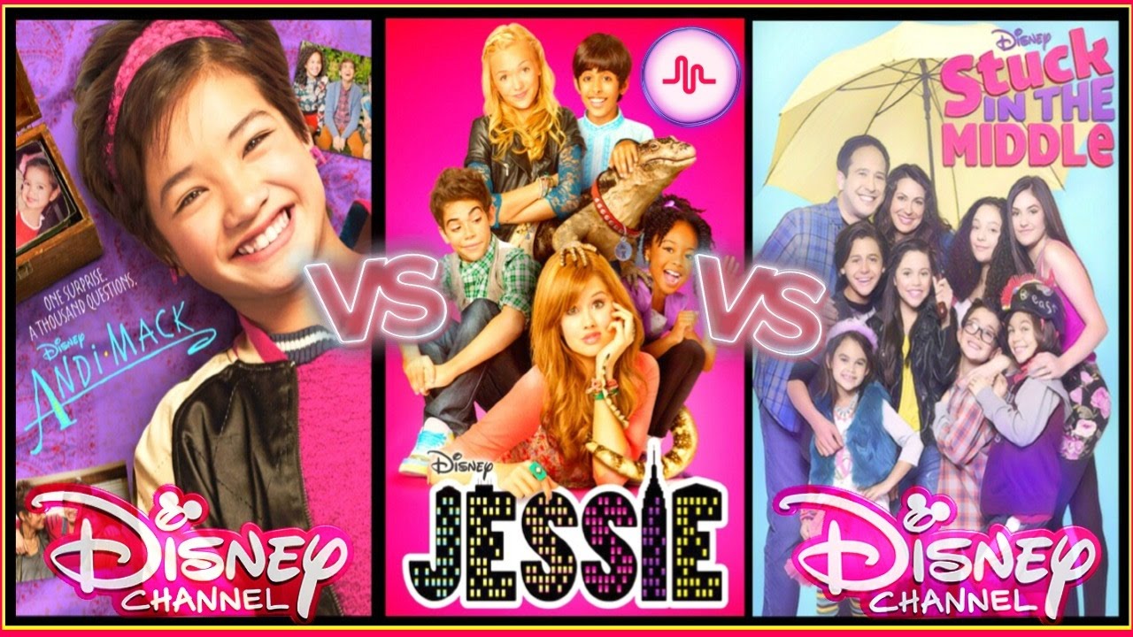 Andi Mack , Jessie , Stuck In The Middle Musical.ly Battle | Disney ...