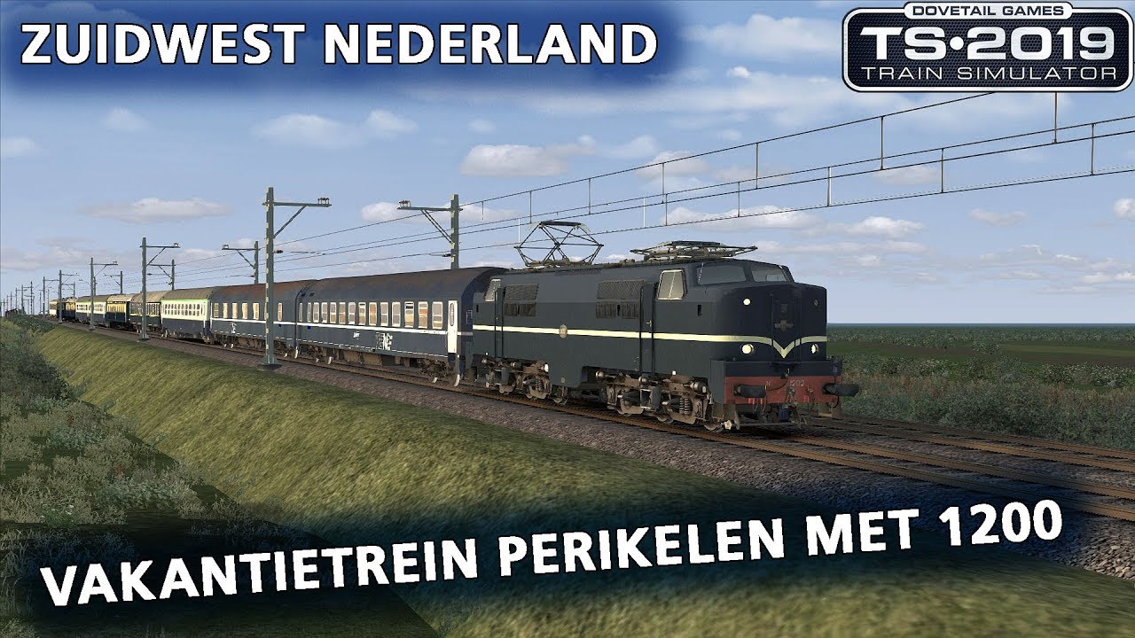 Train Simulator 2019: Vakantietrein perikelen op Zuidwest Nederland ...