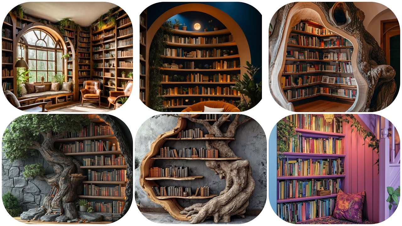 Dream home library | Mini Home Library | Cozy Books Note | Fantasy ...