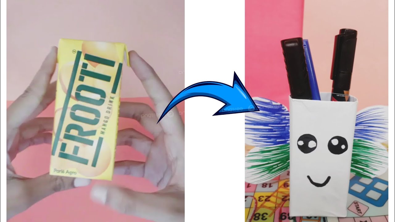 Best out of waste|| waste material craft idea || Cool art and crafts ...