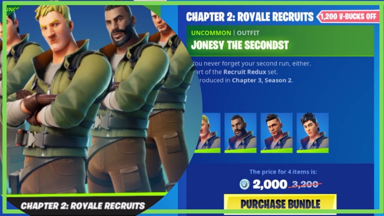 Chapter 2: Royale Recruits Fortnite - YouTube